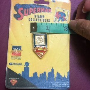 Accessories | Vintage Superman Pin | Poshmark